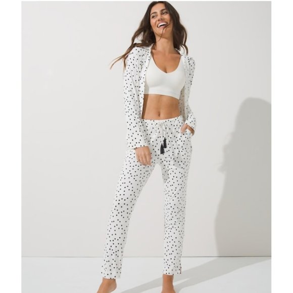 Soma | Intimates & Sleepwear | Nwt Soma Cool Nights Dot Pajama Set L ...